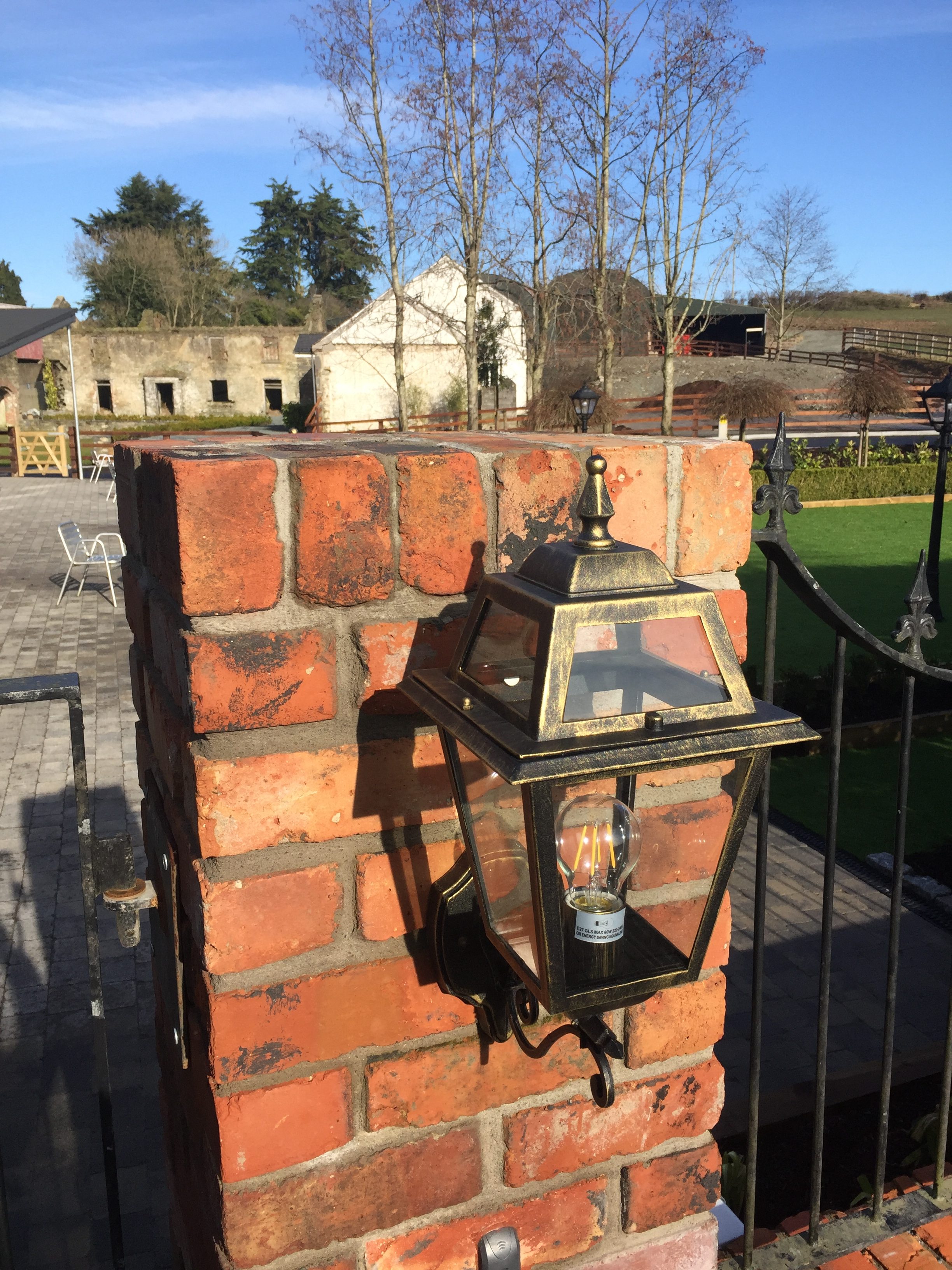 Red Brick Entrance Gates